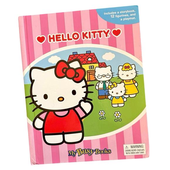 Sanrio | Toys | Hello Kitty Sanrio My Busy Books Figurines Playmat ...